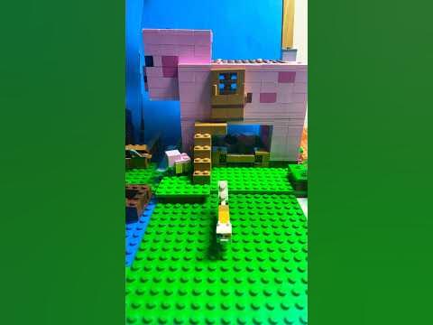 Лего кот в майнкрафт #lego #legocity #trending #minecraft - YouTube