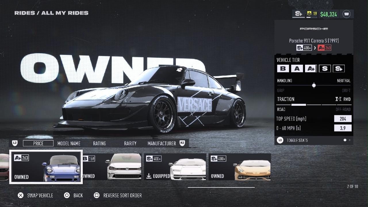 Need for Speed Unbound Versace Porche - YouTube