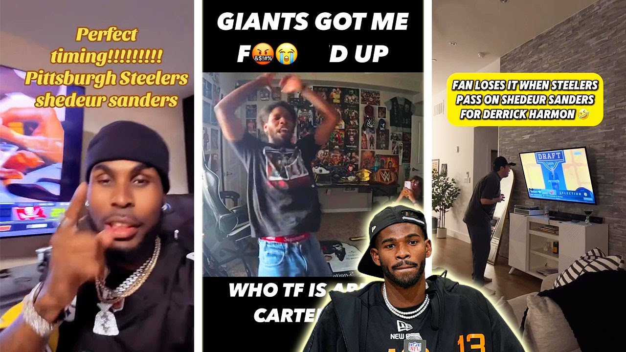 Fans HEATED And Angry Reaction After Shedeur Sanders Not Drafted By ...