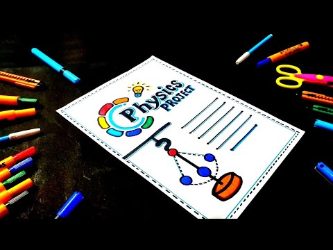 Physics Assignment/Project File Front Page Design | Physics Project ...