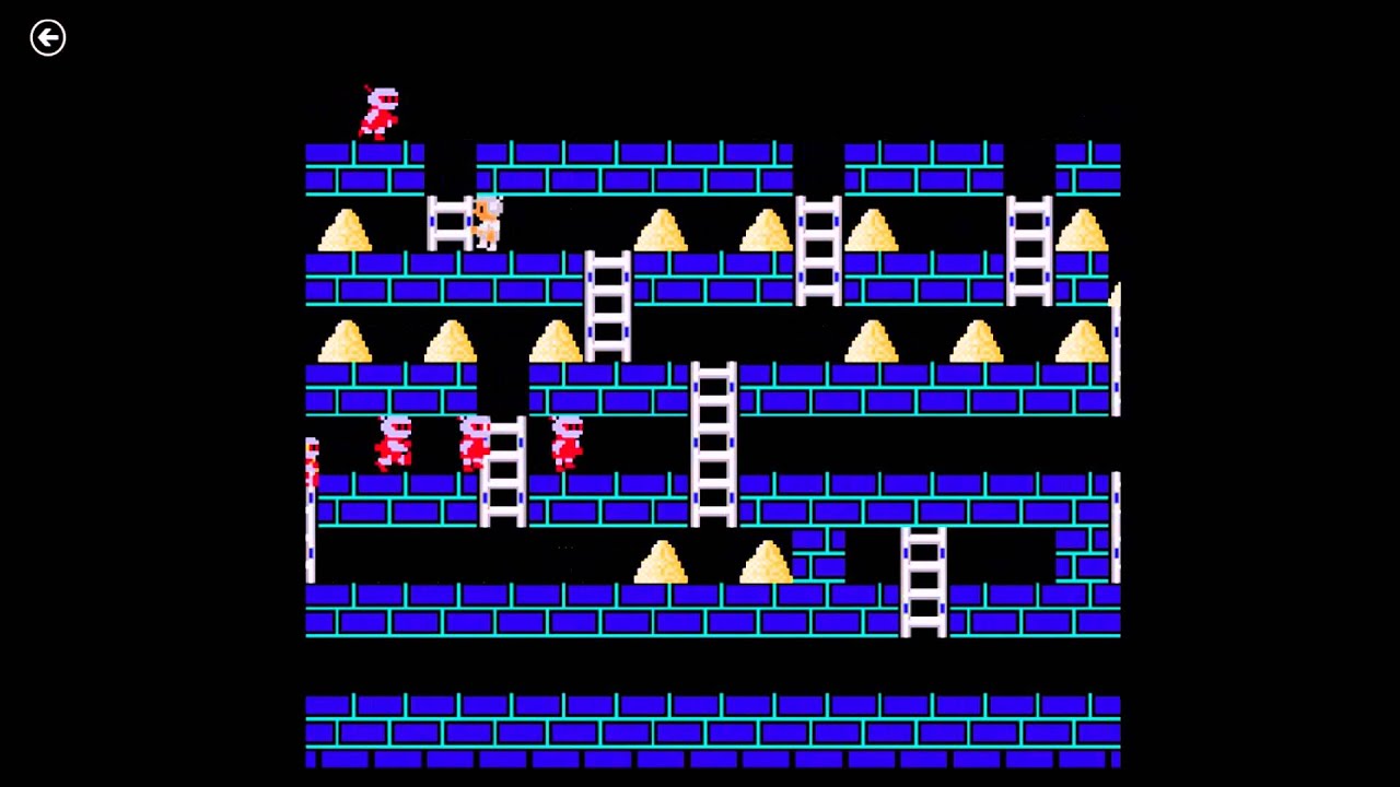 Lode Runner Blue - Levels 21-30 (Showcase) - YouTube