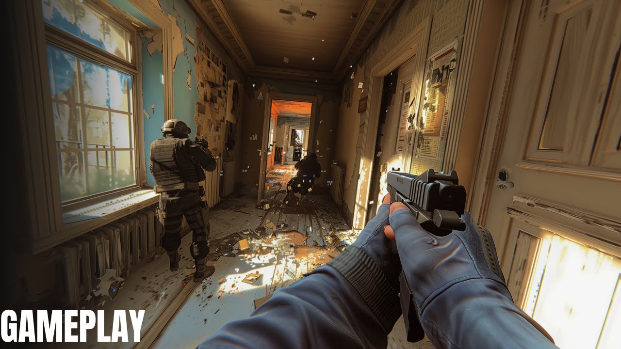 body camera shooter full gameplay (FULLHD) GAMEZONE - YouTube