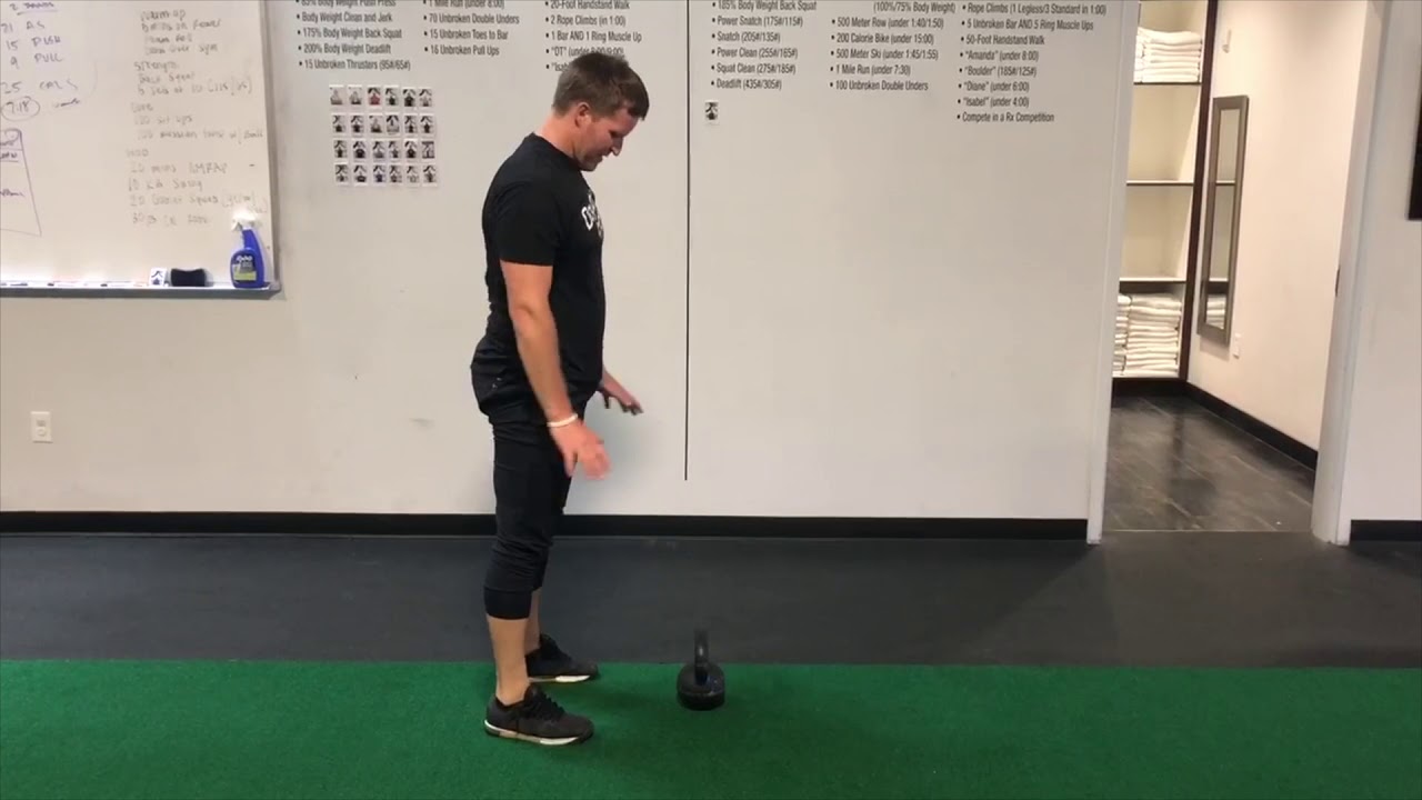 Burpee KB Goblet Squat Clean - YouTube