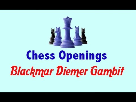Chess Openings Blackmar Diemer Gambit Chess WebsiteChess - YouTube