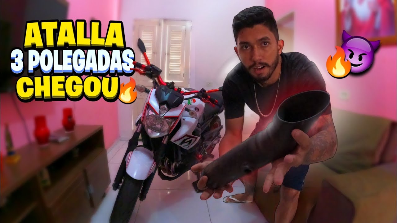 CHEGOU O ESCAPE ATALLA 3 POLEGADAS DA XJ6 🔥 - YouTube