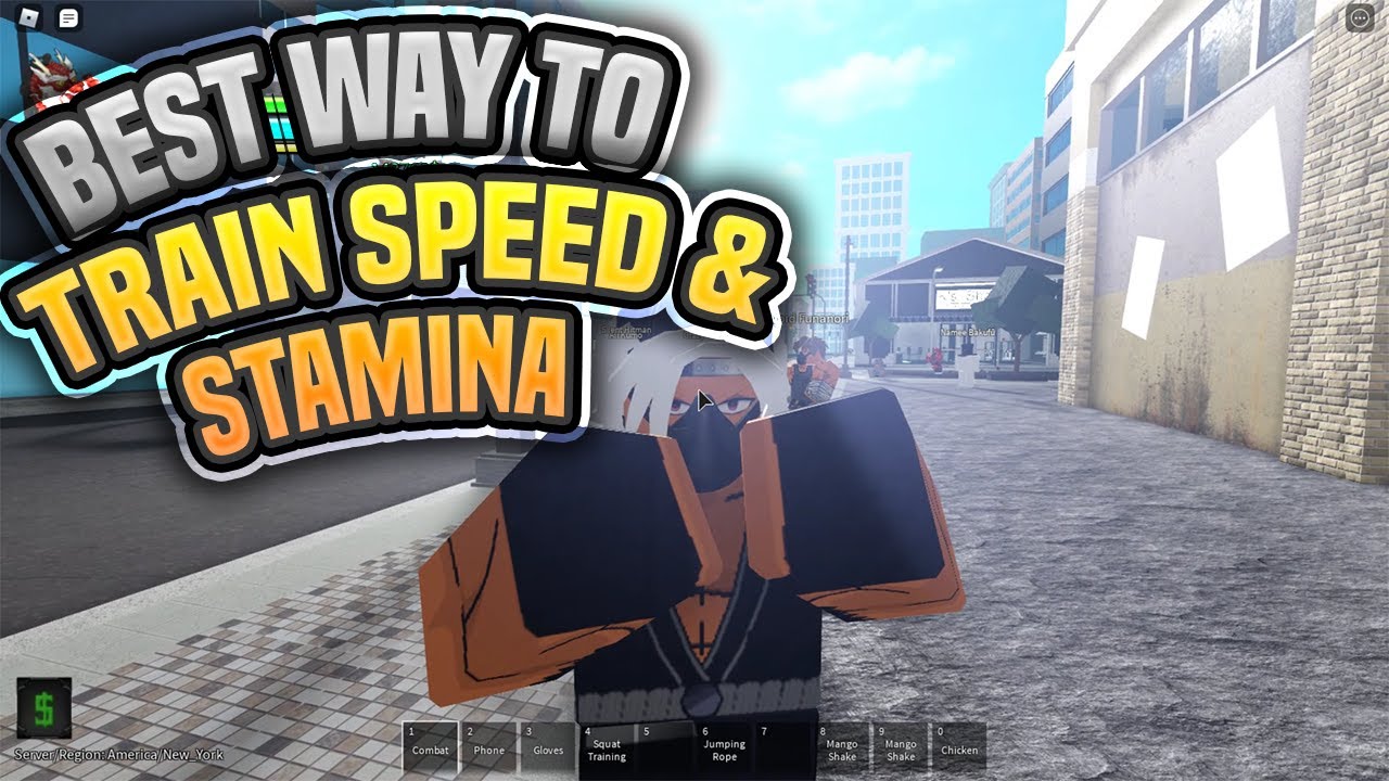 BEST Way To TRAIN SPEED & STAMINA In Tatakai - YouTube