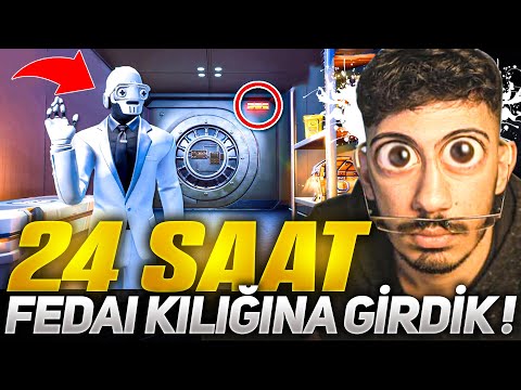 24 SAAT FEDAİ KILIĞINA GİRDİK !! BANKAYA KİMSE GİREMEZ !! ( Fortnite Battle Royale Türkçe )