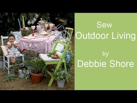 My new book. 'Sew Outdoor Living' and a quick placemat project by ...