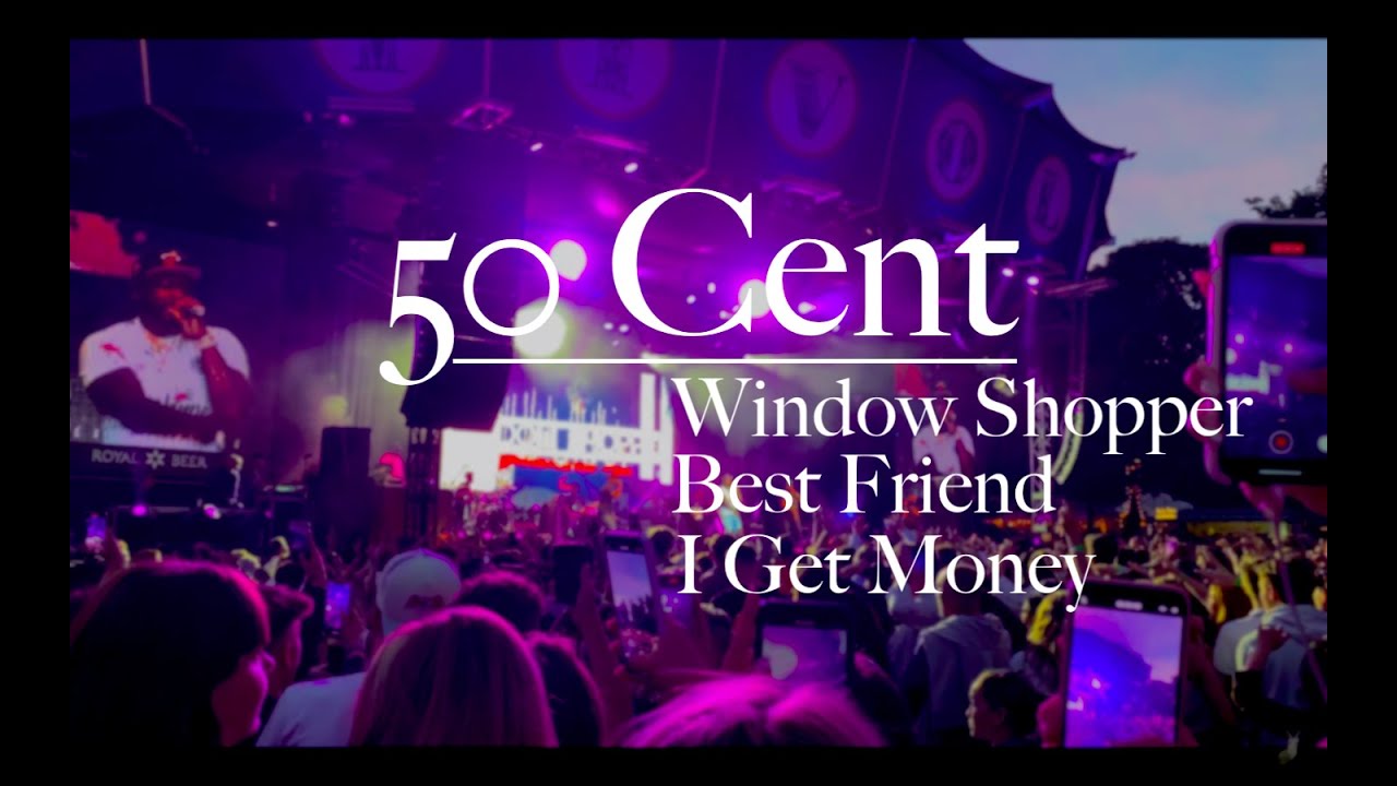 50 Cent Window Shopper, Best Friend, I Get Money (Mix), Live Tivoli ...