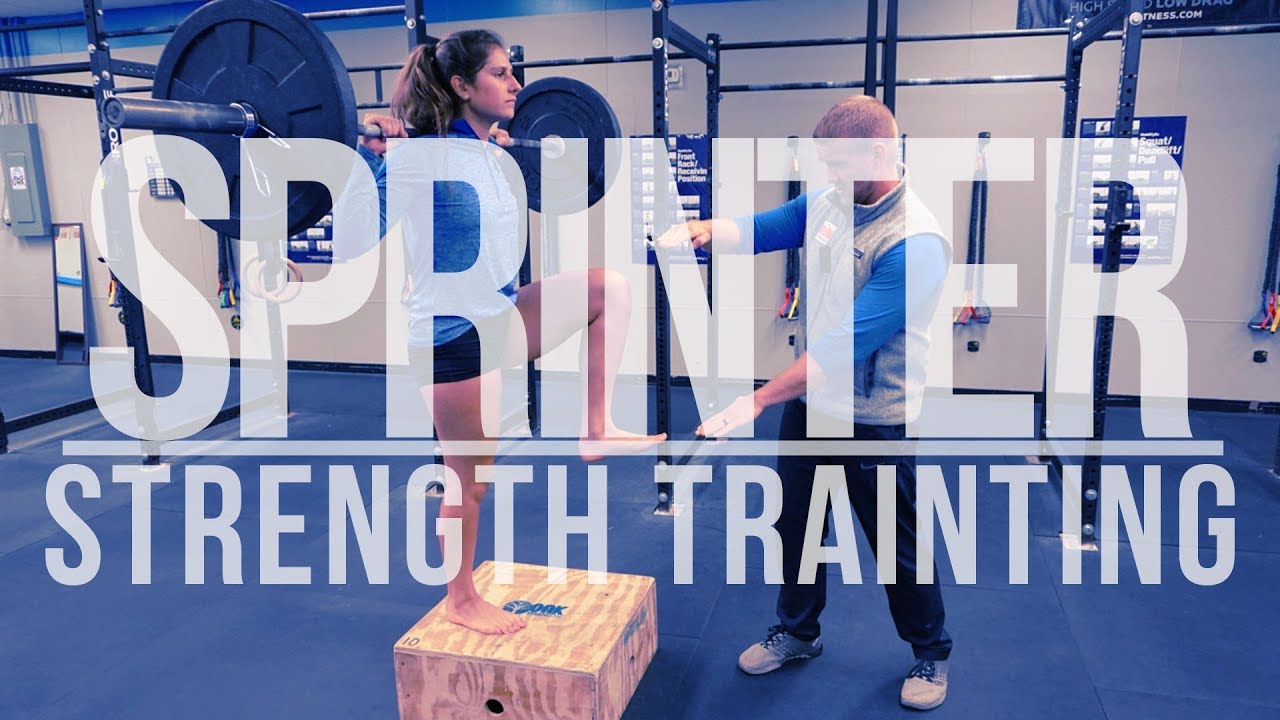 Sprinter Strength Training | The Step Up - YouTube