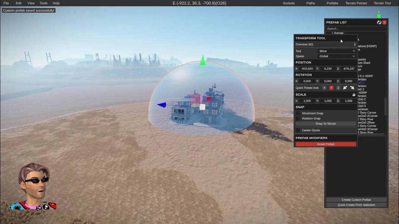 RustEdit - adiquirindo e aplicando prefab em custom map - Terra Plana Rust Server... - YouTube
