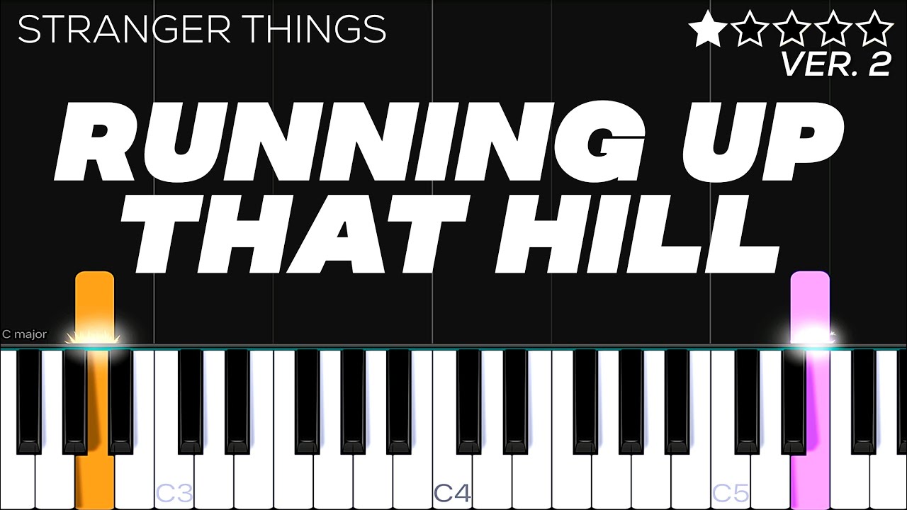 Kate Bush - Running Up That Hill | STRANGER THINGS | EASY Piano ...