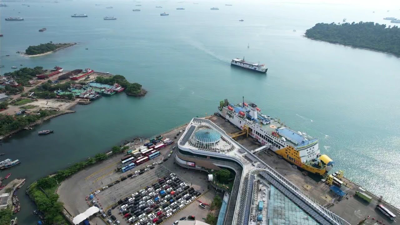LST-BPTD Banten Situasi Pelabuhan MERAK Kamis 27 Maret 2025 pukul 17:20 ...