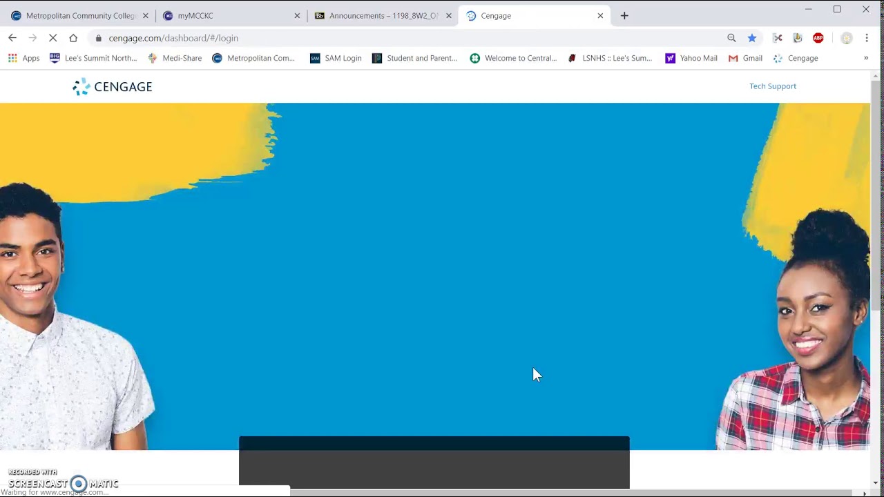 Creating a Cengage Unlimited Account - YouTube