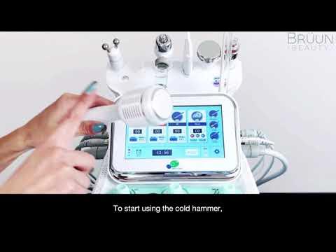 [How to Use 3] Hydra Aqua Peeling F Machine 7 in 1 Tutorial Screen | h2o2 Facial Machine - YouTube