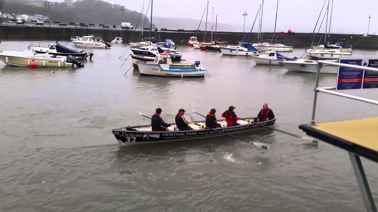 Wiseman's Bridge Rowing Club - Training - YouTube