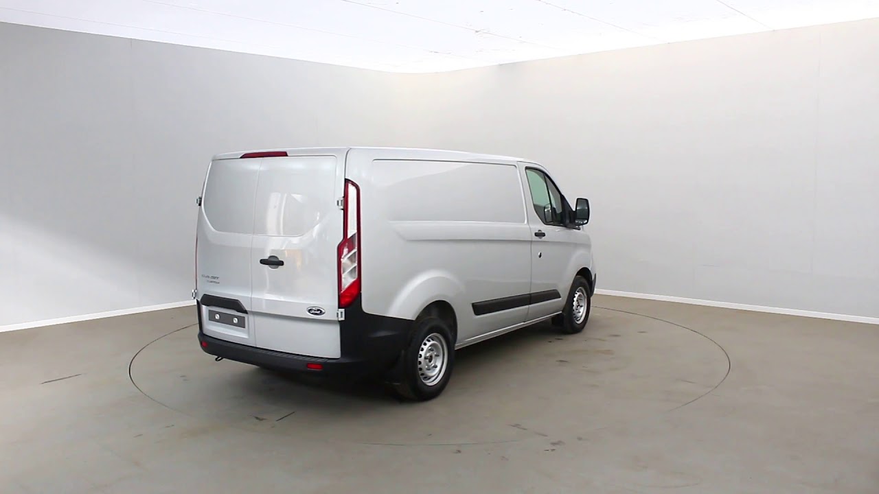 Ford Transit Custom Base L1 H1 Moondust Silver - YouTube