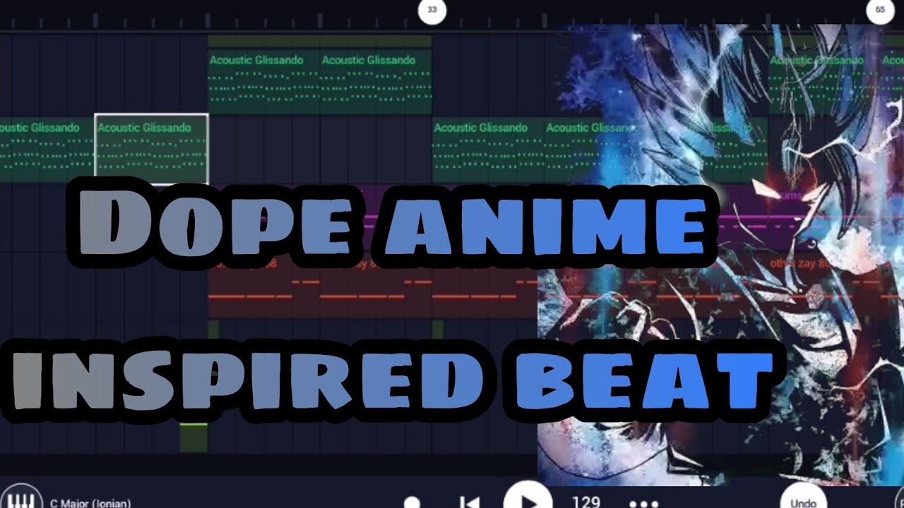 how to make a anime inspired beat (fl studio mobile) - YouTube