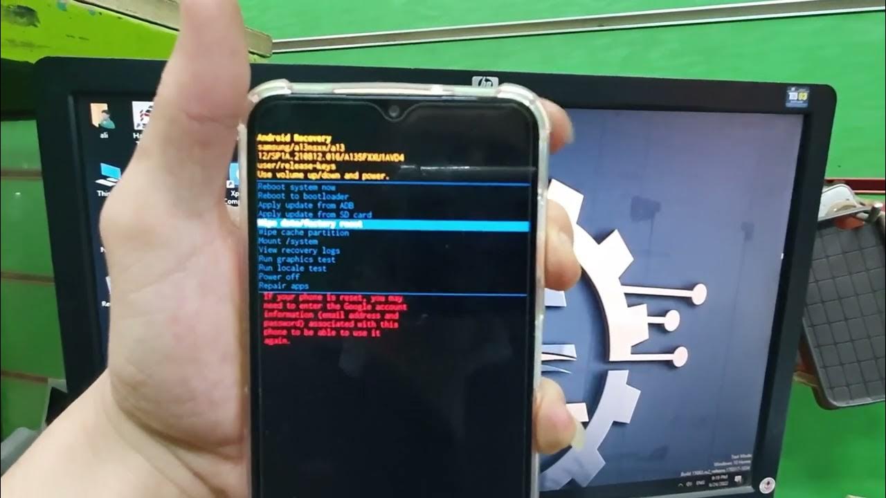 How To Hard Reset Samsung A13 (A135f) - YouTube