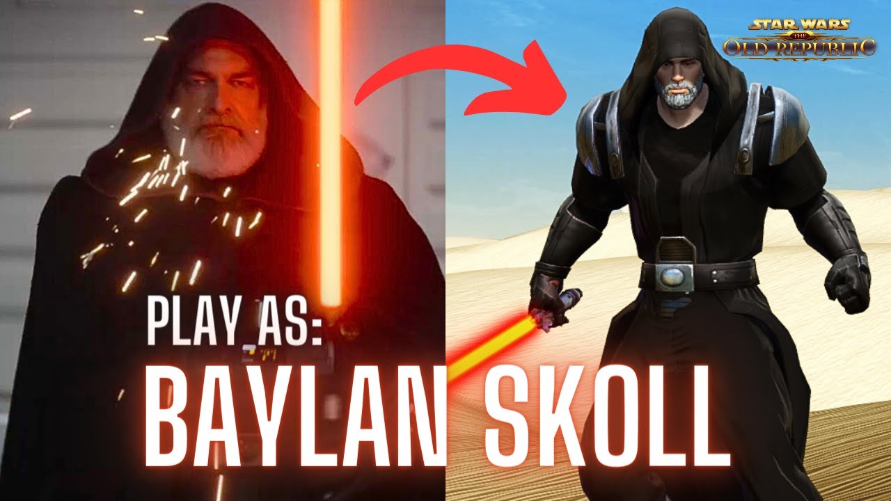 Baylan Skoll in the Old Republic | SWTOR Roleplay - YouTube