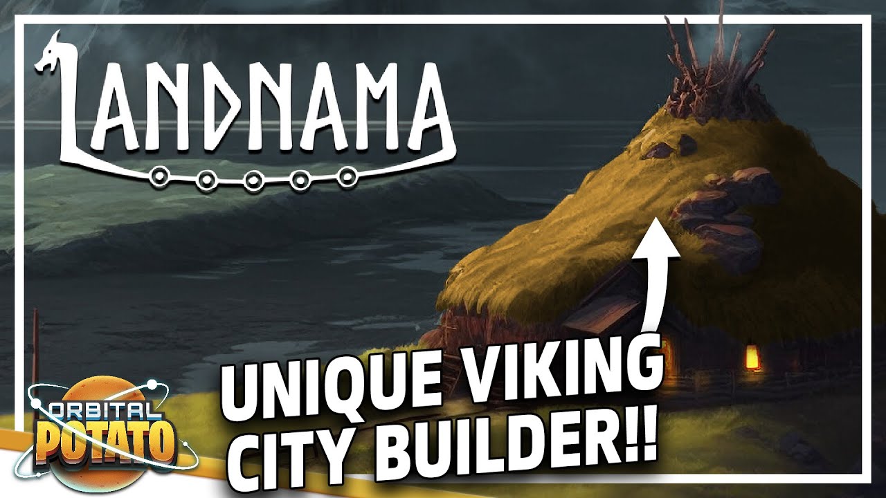 NEW Settlement Builder!! - Landnama - Viking Survival Colony Sim City ...