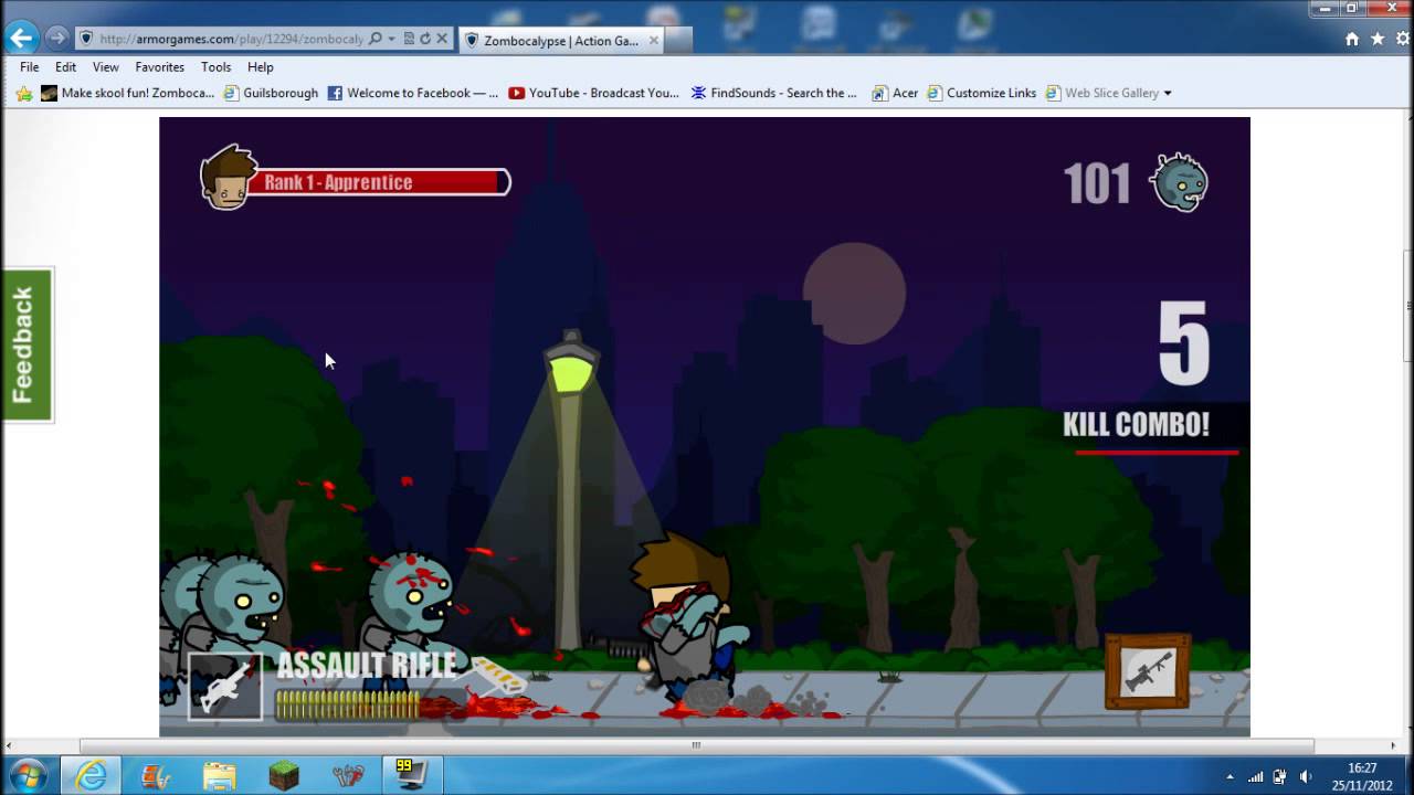 Zombocalypse Gameplay - Part1 Heads up!! - YouTube