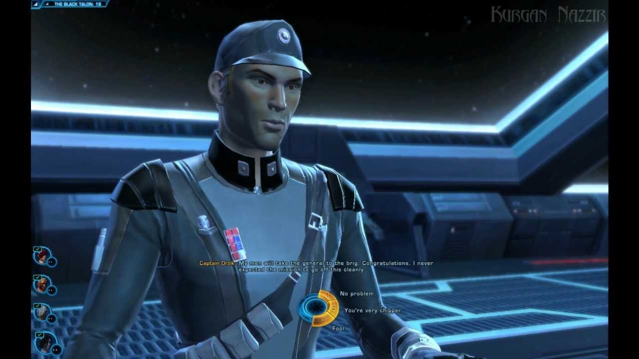 SWTOR - Black Talon (Agent) - YouTube