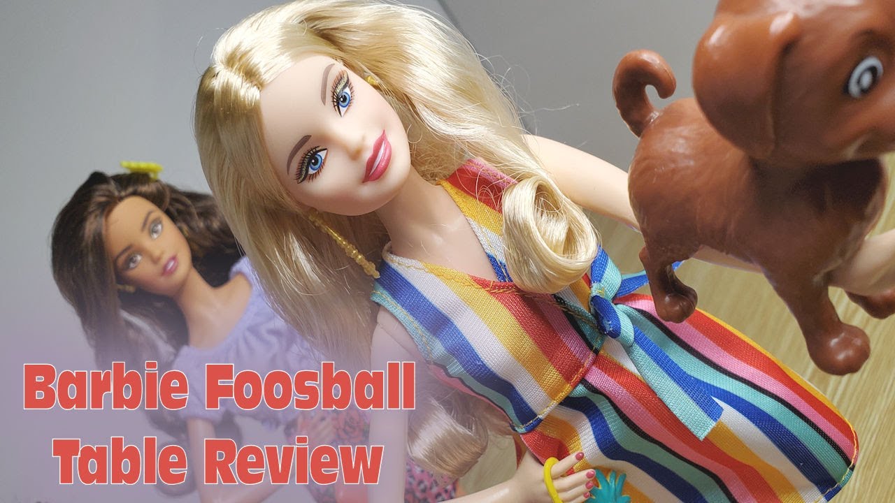 Barbie Foosball Table Review - YouTube