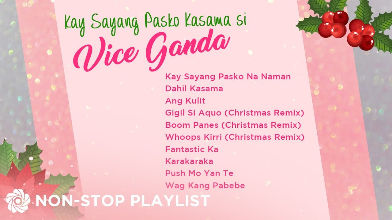 Vice Ganda Christmas Playlist | Non-Stop OPM Songs ♪ - YouTube