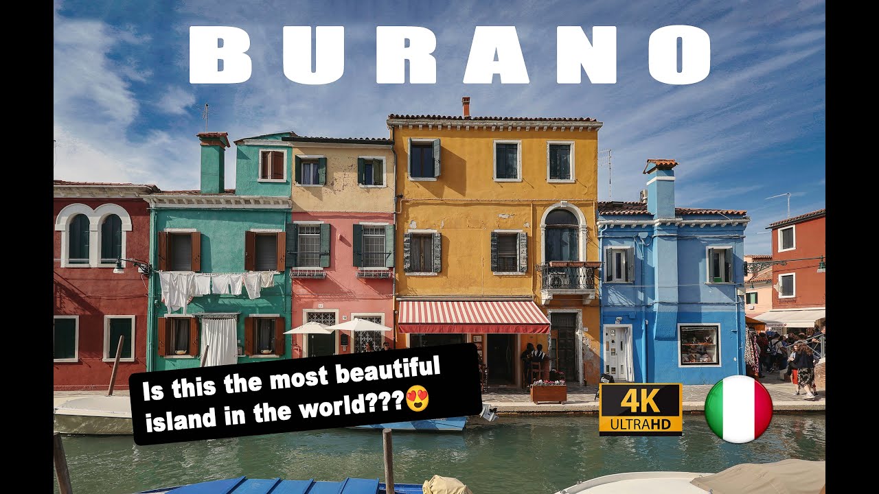 Is this the most colourful island in the world? Burano walking tour ...