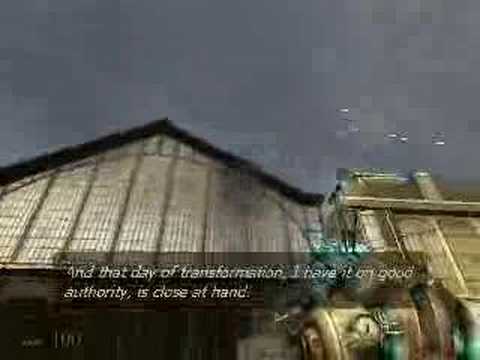 Half life 2 - Torturing a city scanner to death. - YouTube