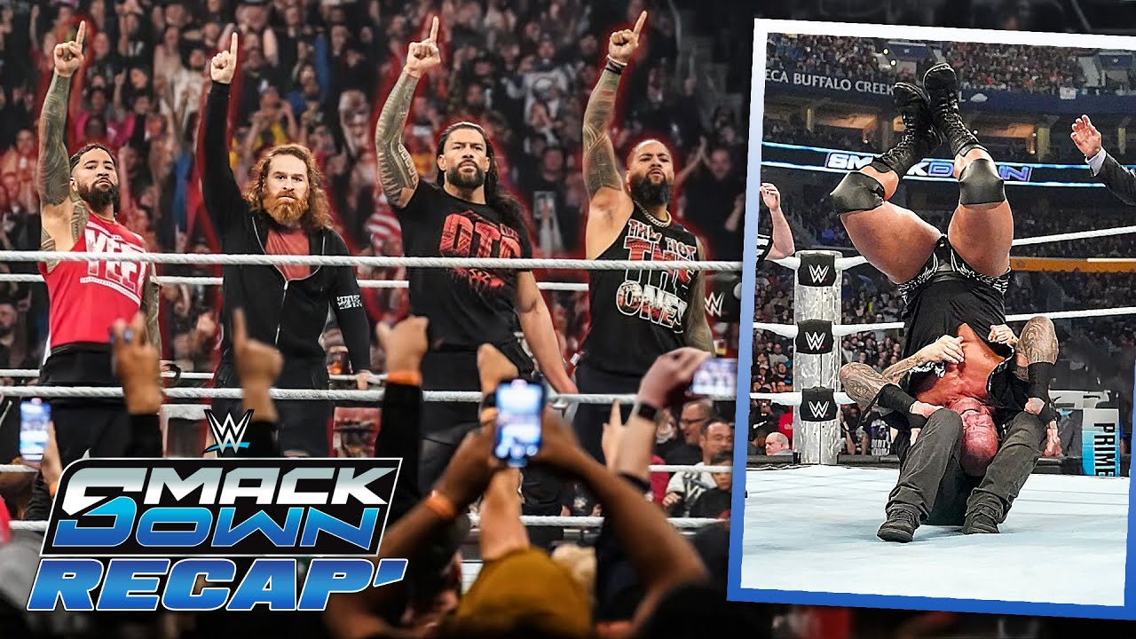ORIGINAL BLOODLINE IS BACK, PILEDRIVER & Nouvelle CEINTURE - WWE ...