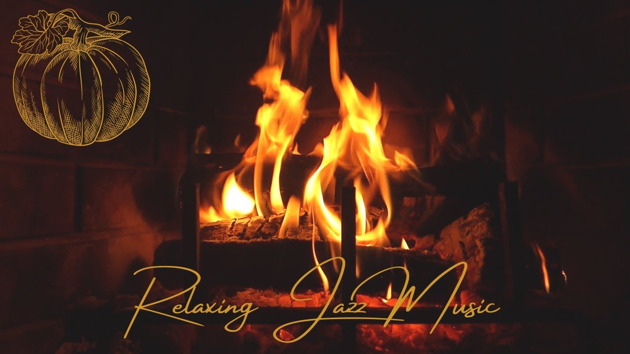 Smooth Jazz Music with Crackling Fireplace | Relaxing Jazz Instrumental ...