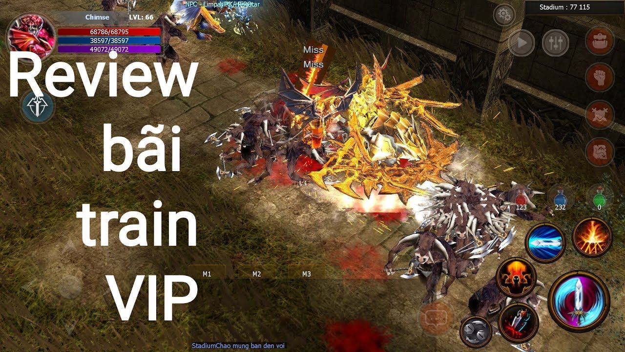 MuAway Mobile Review những bãi train VIP của game - YouTube