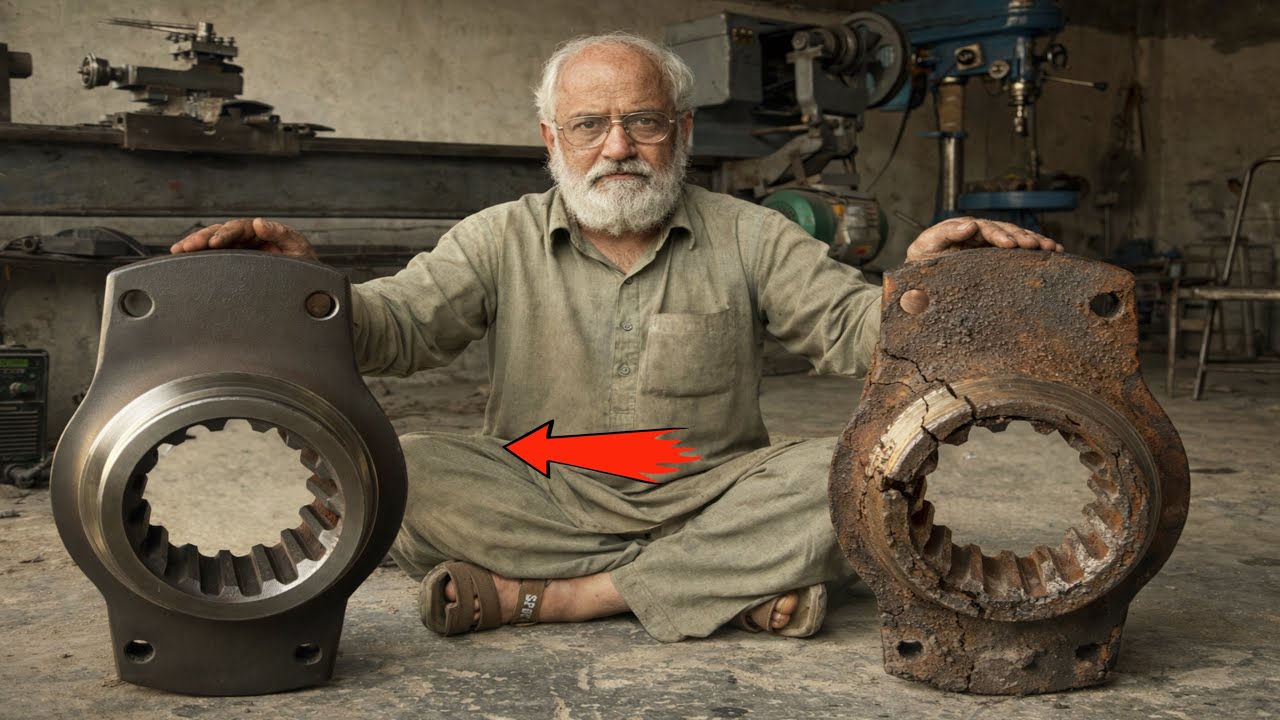 How to Repair a Damaged Drive Shaft Yoke Assembly | Workshop Repair ...