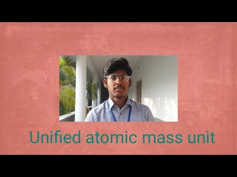 Unified atomic mass unit - YouTube