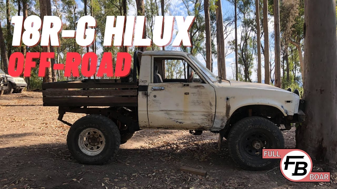 18R-G powered Hilux OFF-ROAD - YouTube