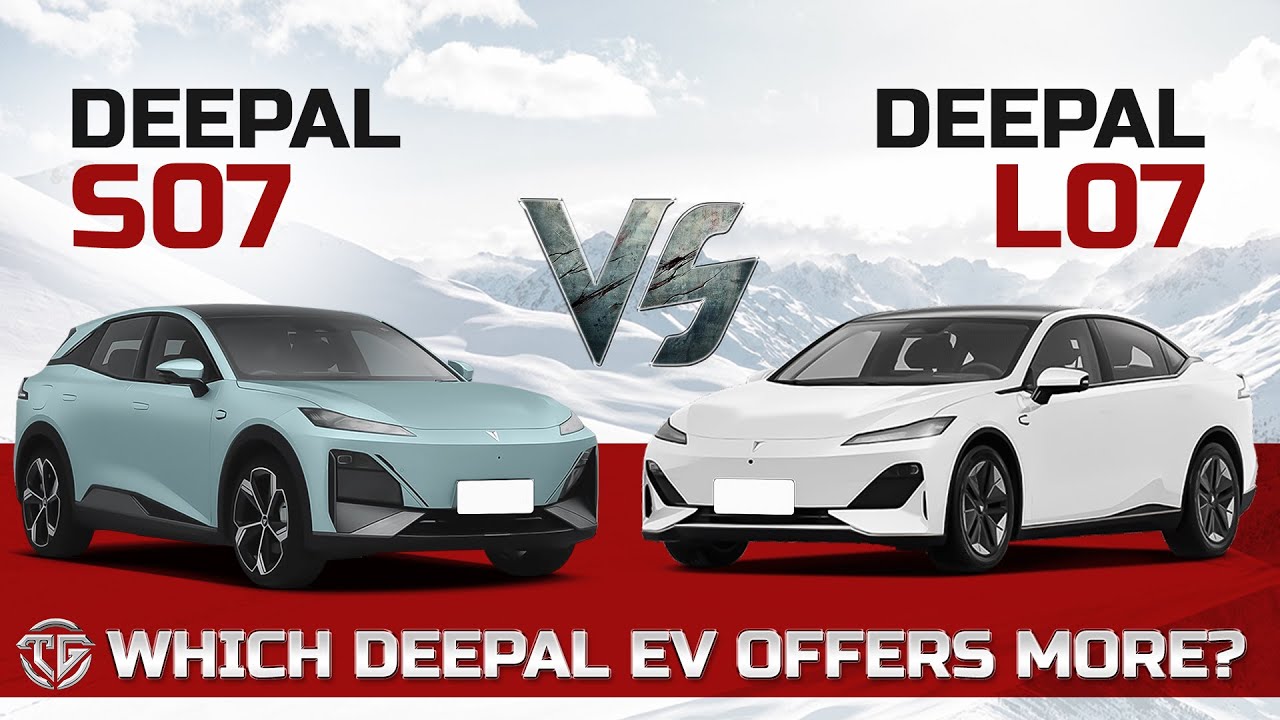 Deepal S07 Vs Deepal L07 | Deepal Battle of EVs | The Garage - YouTube