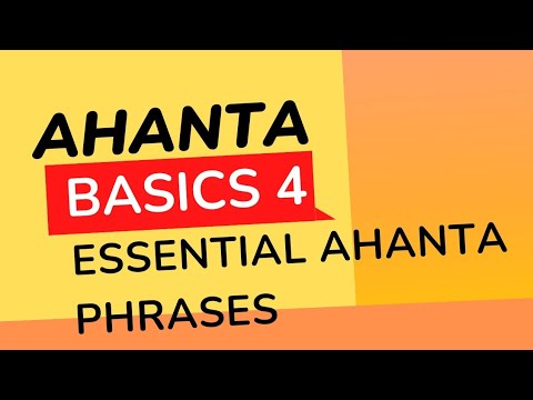 AHANTA BASICS 4 WITH AHANTA AMPEMANYIMHENEBA KWOFIE III - YouTube