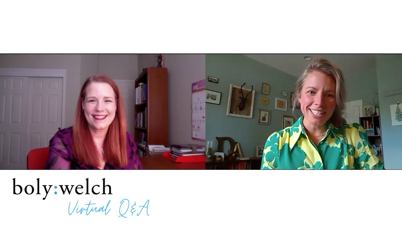 Virtual Q&A with Dana Pratt | Boly:Welch - YouTube
