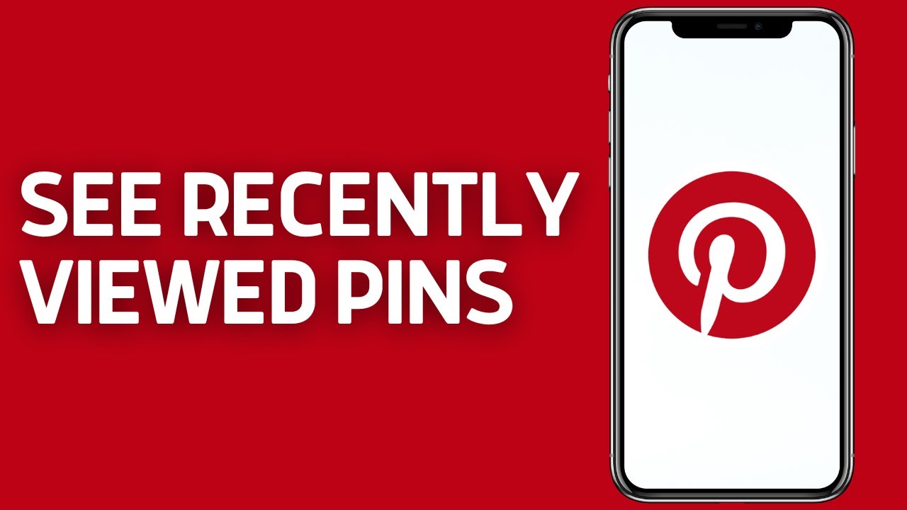 How To See Recently Viewed Pins On Pinterest - YouTube