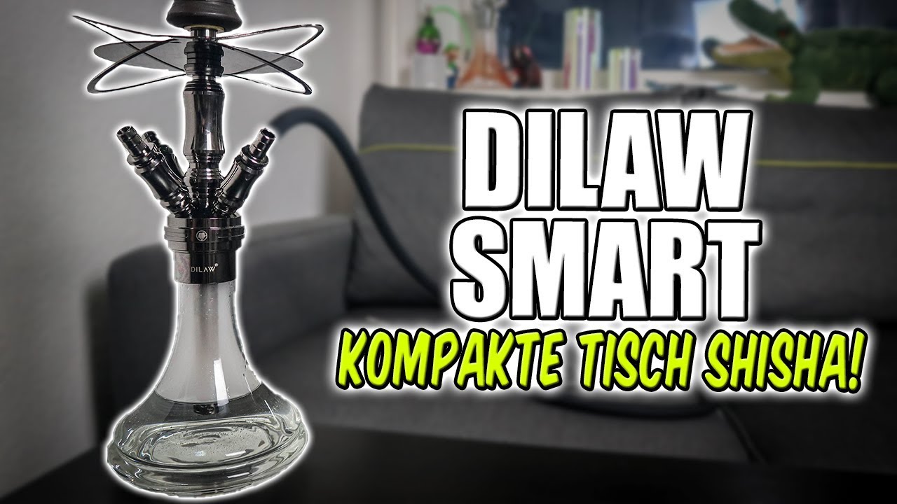 DILAW SMART | Kompakte Tisch Shisha! - YouTube