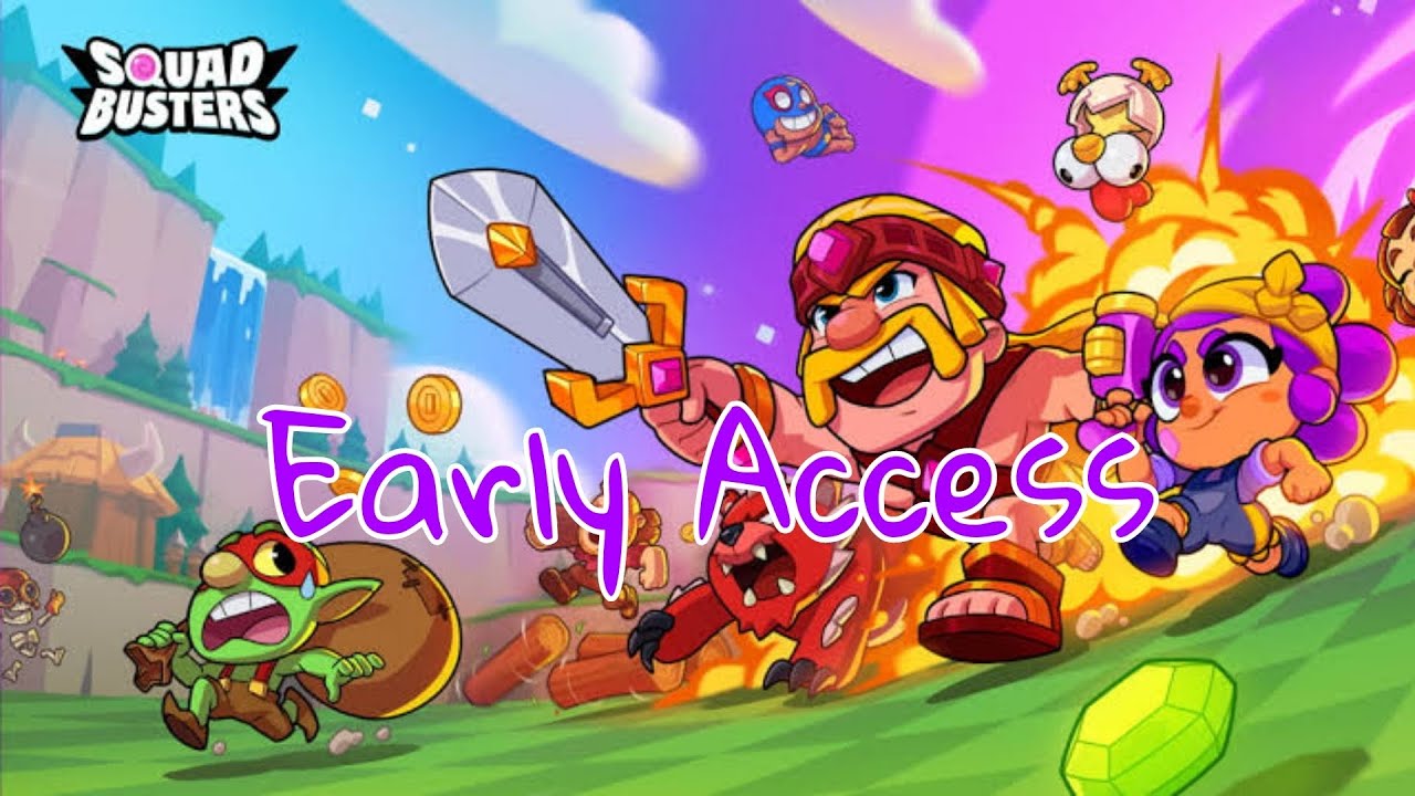 Squad Busters Gameplay | Early Access | Supercell Games Part-1 - YouTube