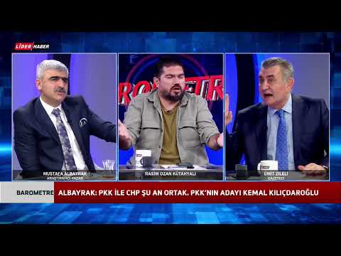 ÜMİT ZİLELİ VE MUSTAFA ALBAYRAK ARASINDA GERGİN DAKİKALAR REŞİT GALİP VE ANDIMIZ TARTIŞMASI...