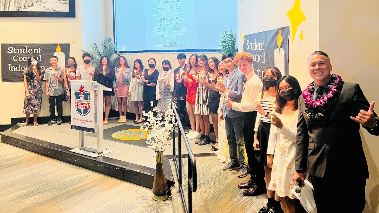 Student Council Induction Ceremony 2023 - YouTube