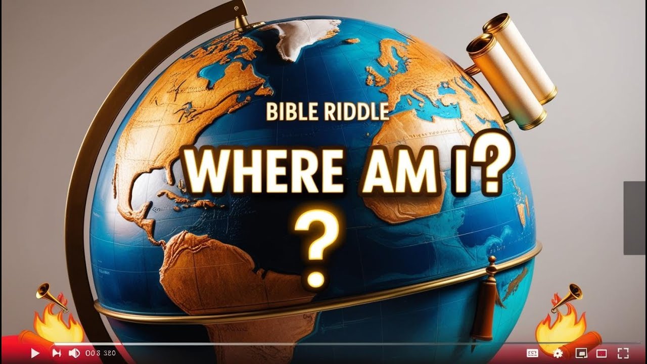 Where Am I? Bible Riddles: Can You Guess These 4 Famous Places? - YouTube