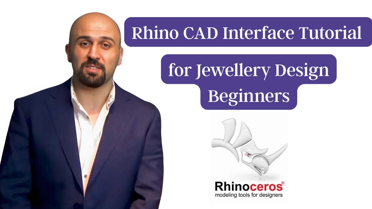 Rhino CAD Interface Tutorial for Jewellery Design Beginners - YouTube