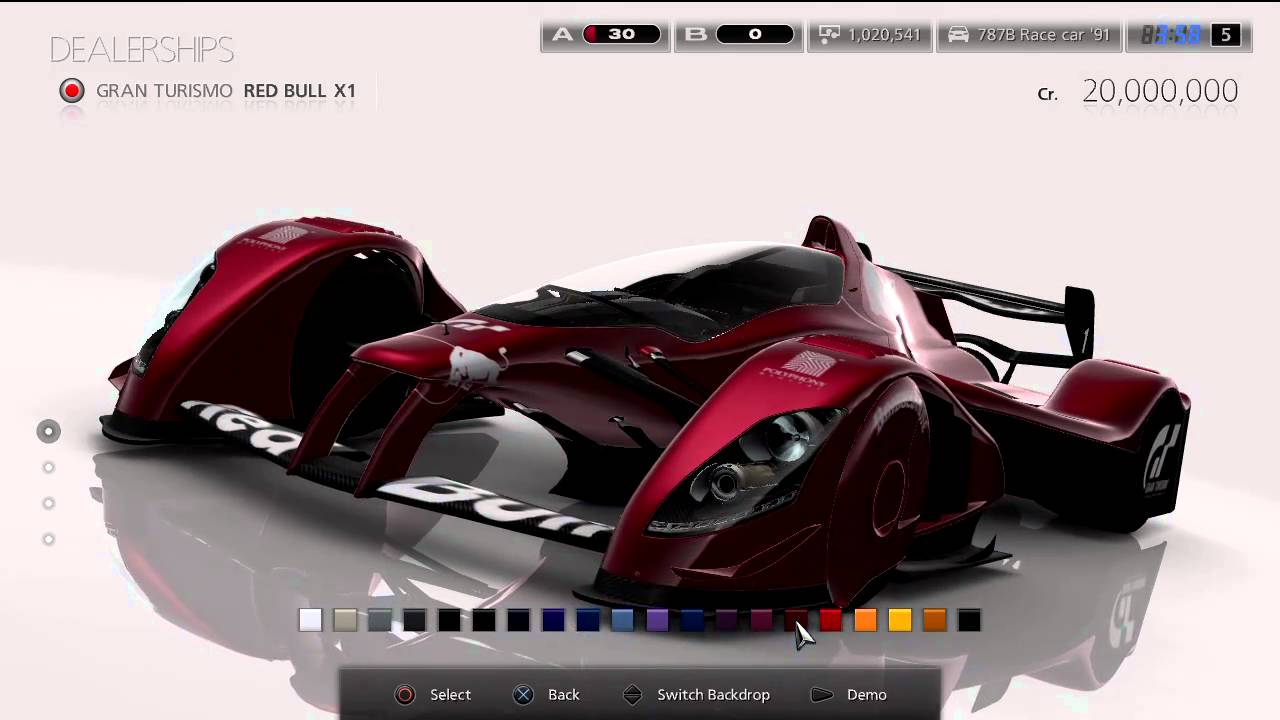 Gran Turismo 5: Red Bull X1 fully unveiled (HD) - YouTube