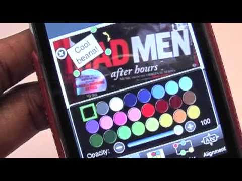 Review : Strip Designer iPhone App - YouTube