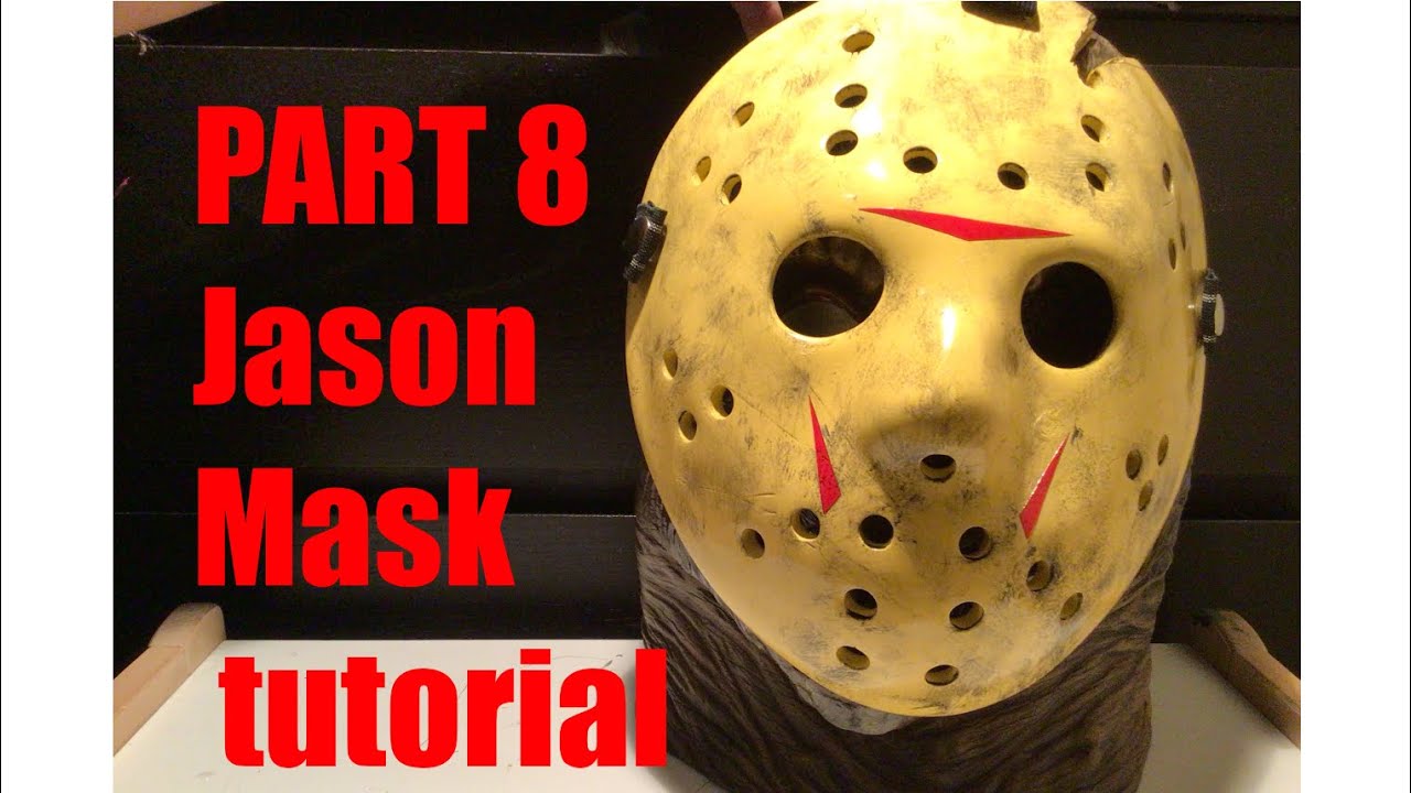 How to make a Jason voorhees part 8 Jason takes manhattan mask tutorial ...